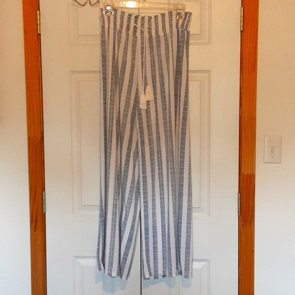 west loop | Pants & Jumpsuits | Striped Lounging Pants Guc | Poshmark